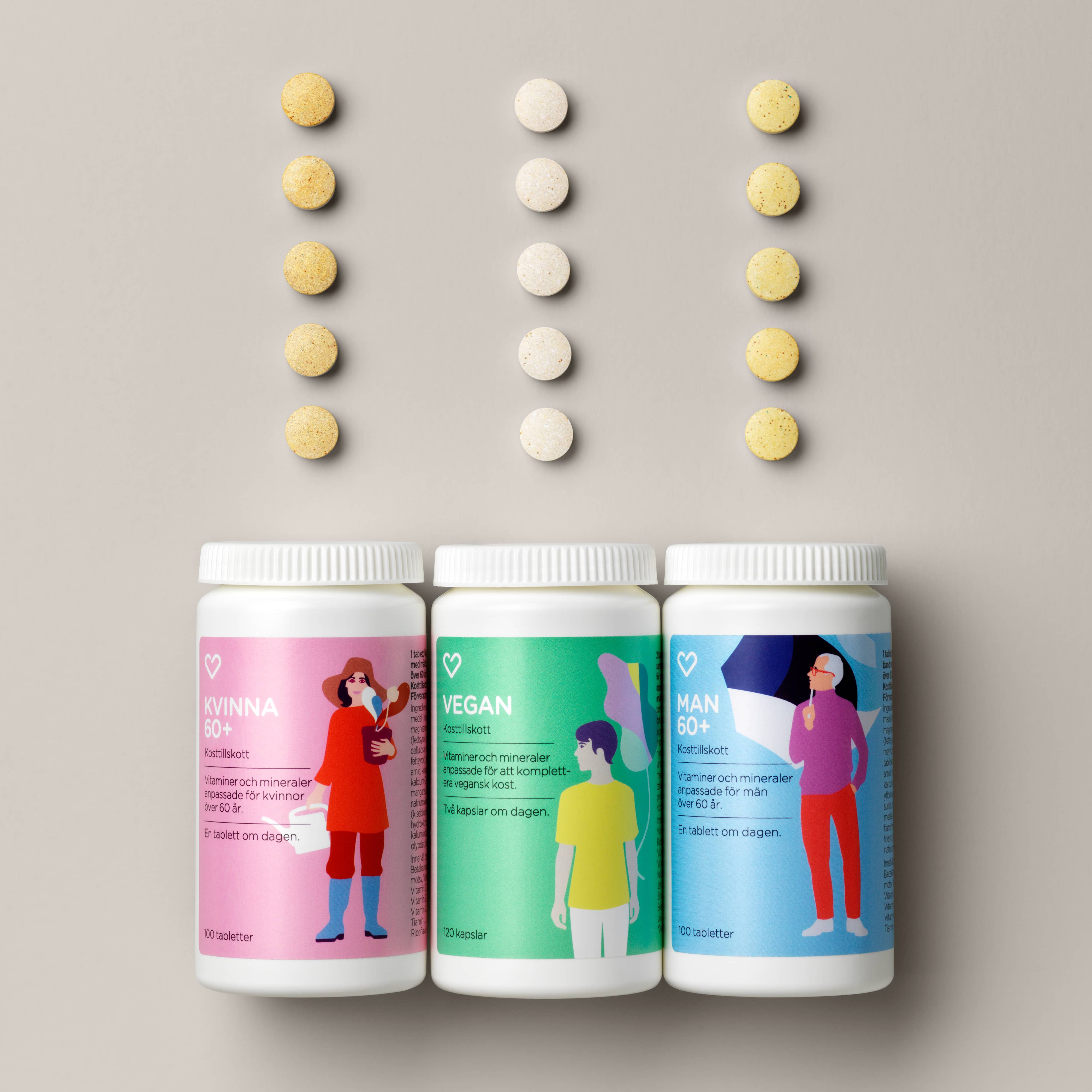 BVD | Supplements like you never seen them before for Apotek Hjärtat