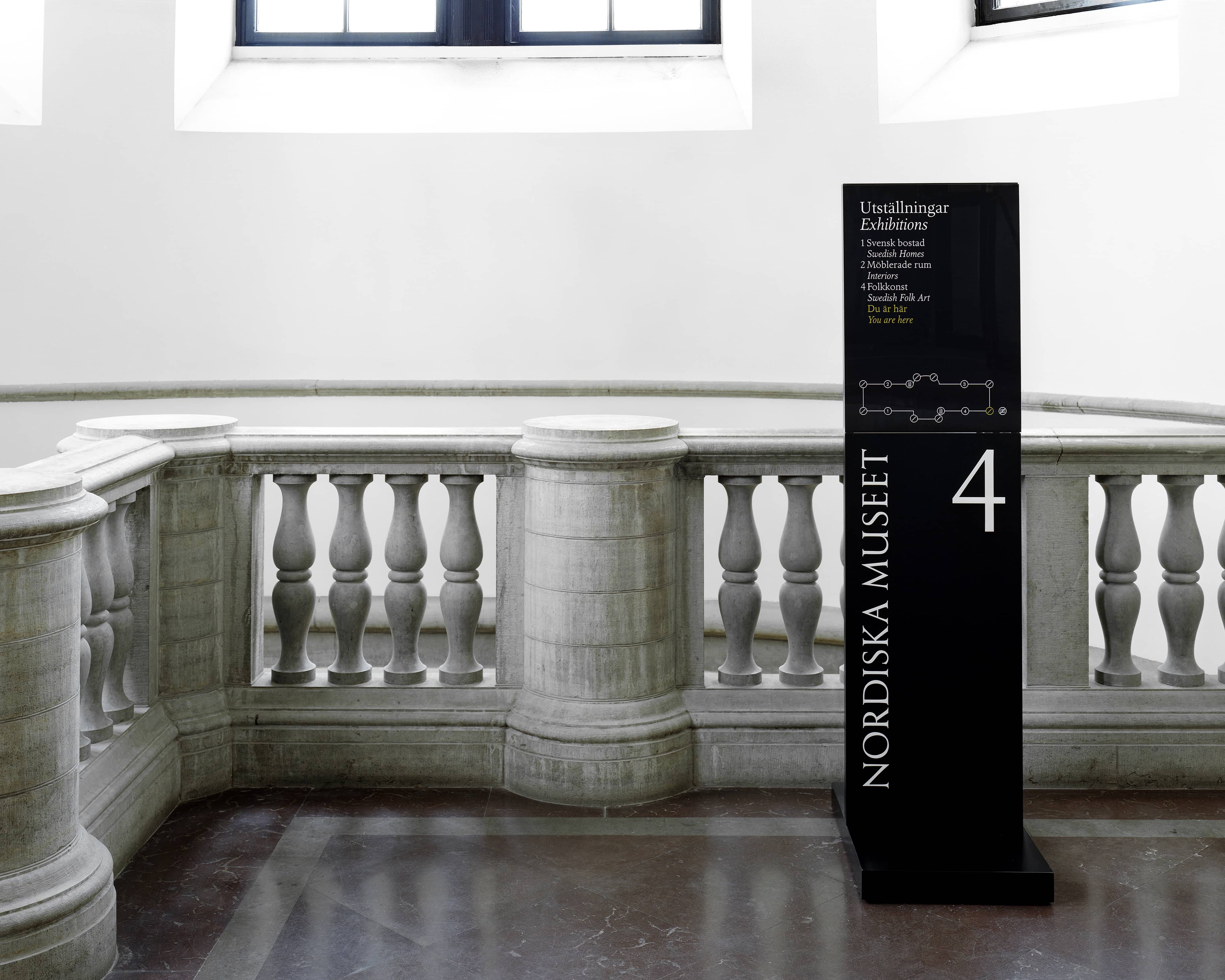 BVD | Wayfinding for the great Nordiska Muséet