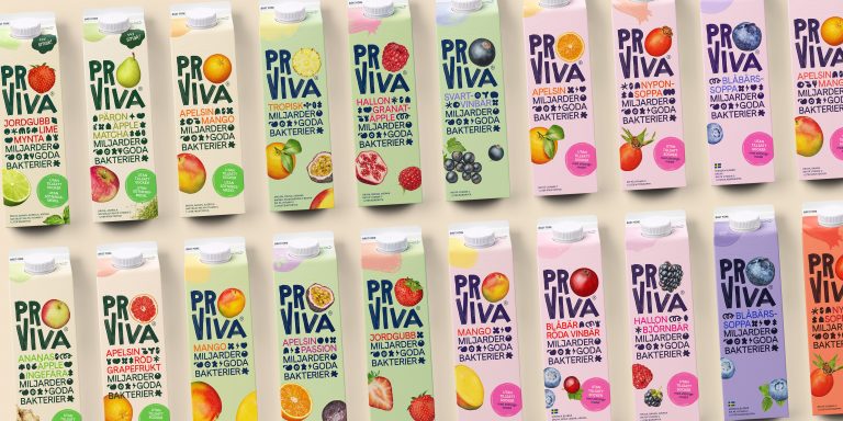 BVD | Brand identity and packaging design for ProViva