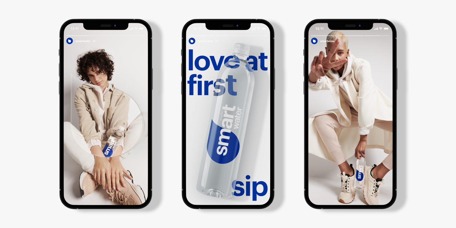 BVD | Brand identity and packaging design for smartwater