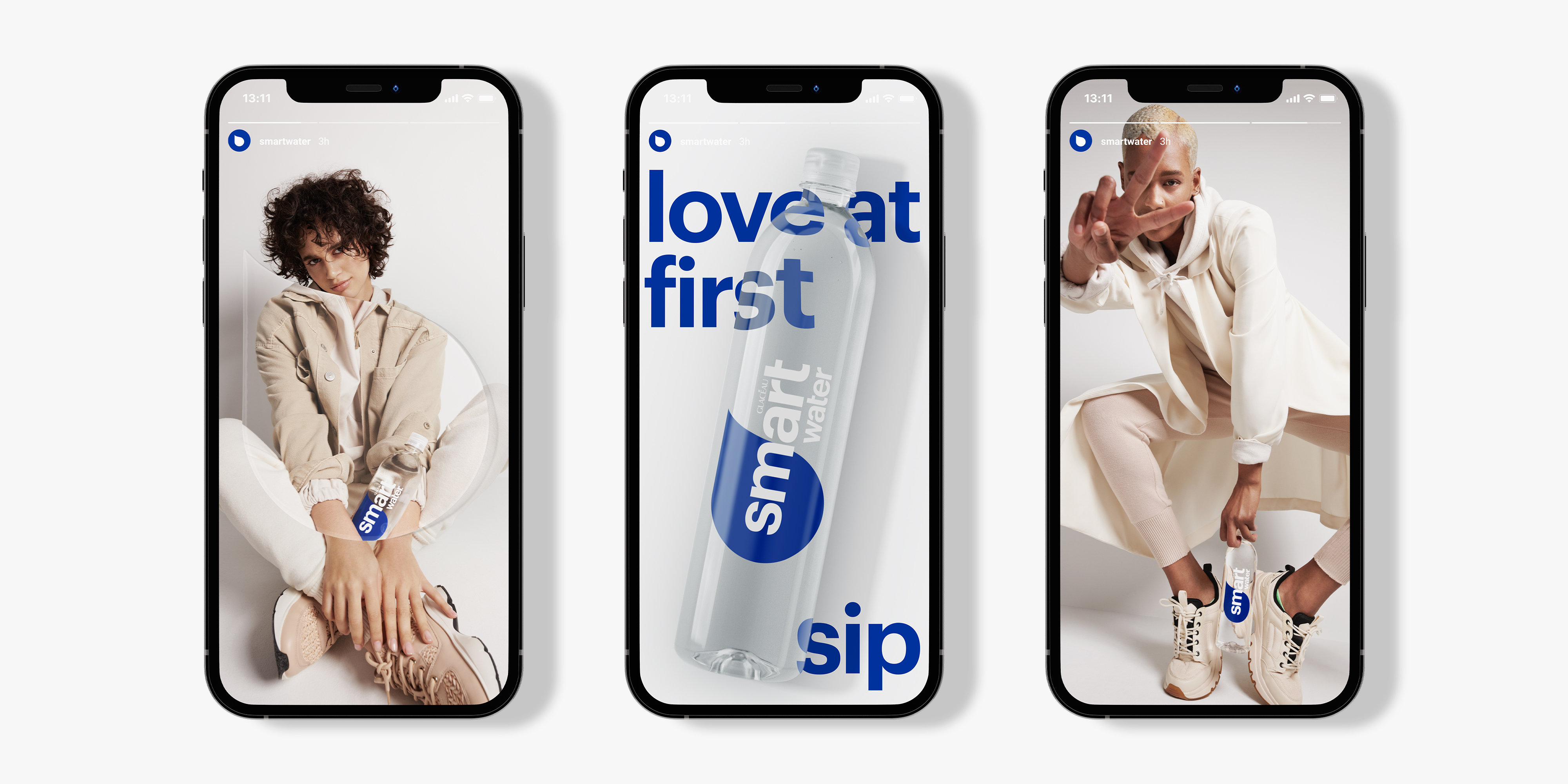 BVD | Brand identity and packaging design for smartwater