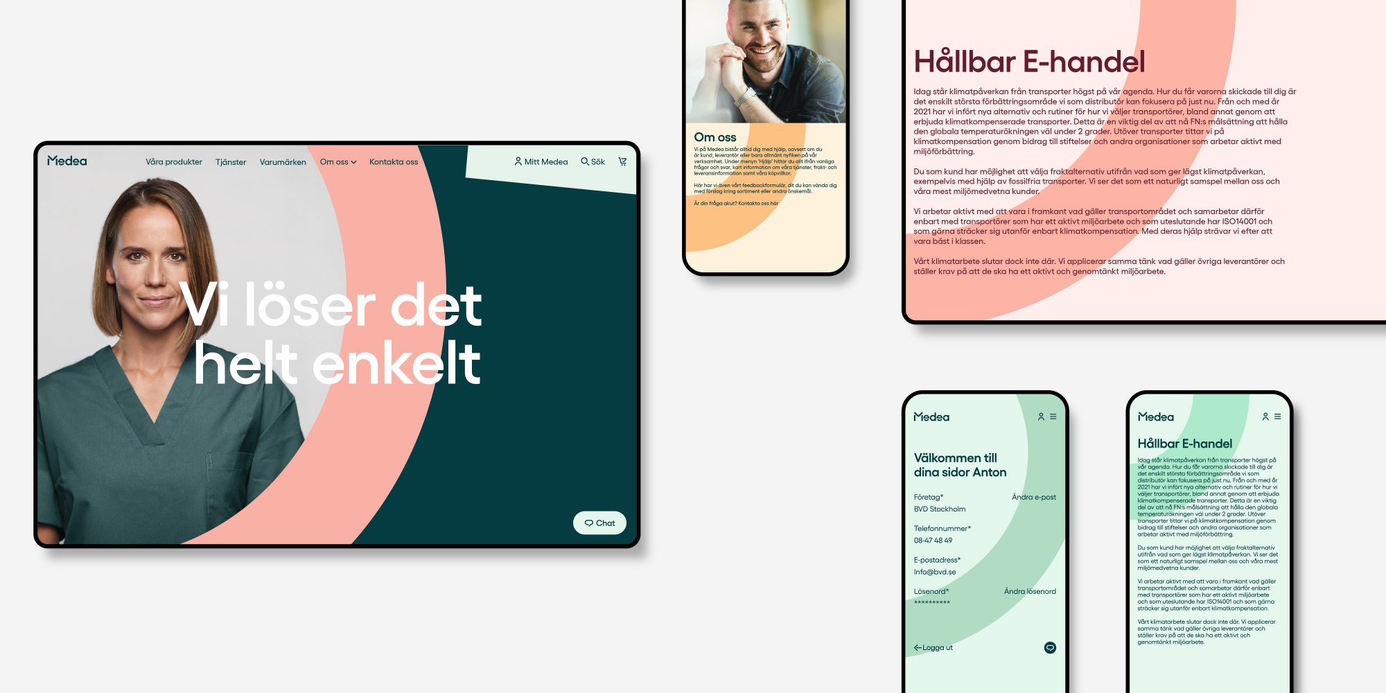 BVD | Brand strategy and visual identity for Medea